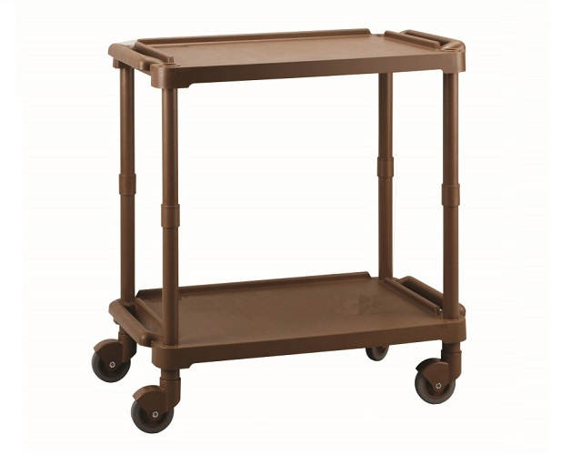 2-Tier Plastic Cart - STS Global Creation Inc.