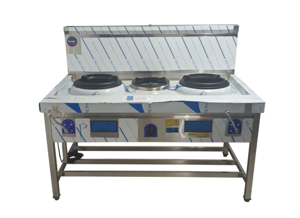 Chinese Wok Range (3 Burners) - STS Global Creation Inc.