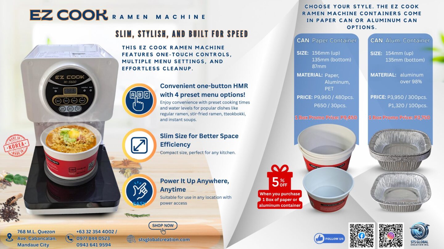 STS Global Creation Inc. | Cebu Kitchen Equipment